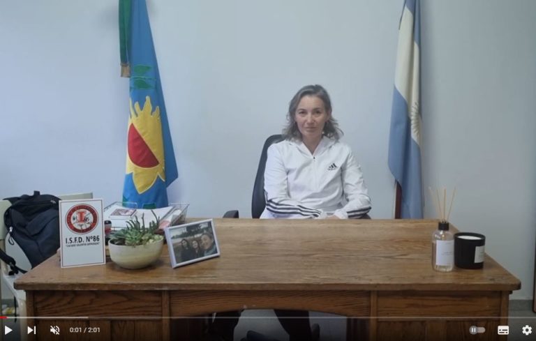 INGRESO 2026 – I.S.F.D. N° 86 "CACIQUE VALENTÍN SAYHUEQUE"